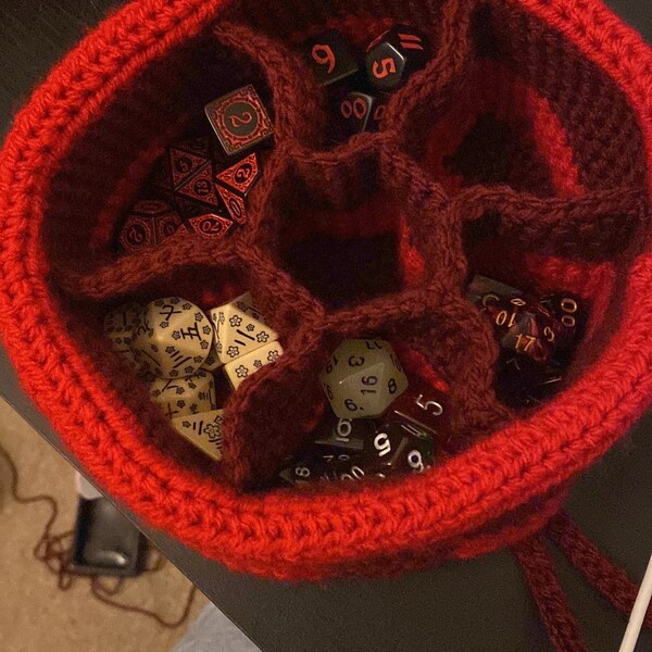 Crochet Big Dice Bag Pattern: Bag of Holding (digital PDF) - Etsy
