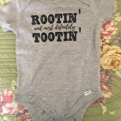 Rootin' and Definitely Tootin' Shirt, Western Onesie®, Funny Shirt ...