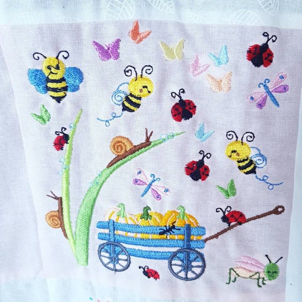 Lady Bug Ladybug Micro Mini Tiny Machine Embroidery Designs, Set of 4 ...