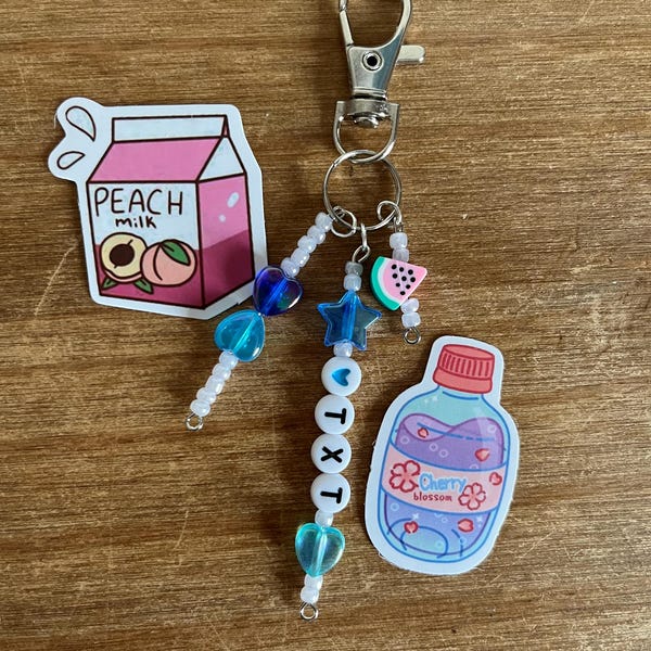 TXT Soobin Keychain, Kpop Keychain, Tomorrow by Together, Kpop Gift. - Etsy