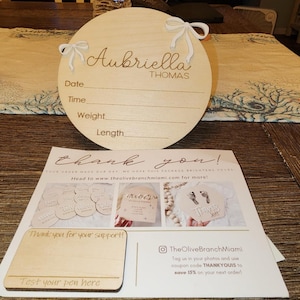 Gender Reveal Hospital Announcement Sign, Hello World Plaque, Gender ...