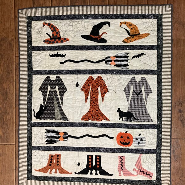 PDF - Halloween Boo Quilt Pattern - Etsy