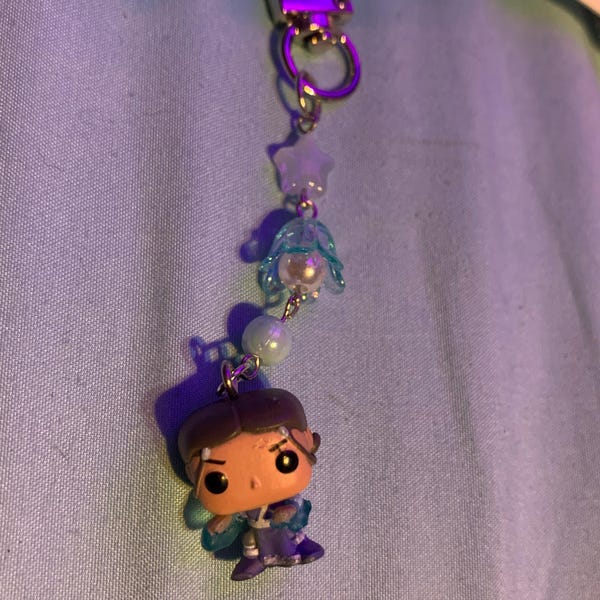 Avatar Keychain / Couple Keycharm / Matching Keyring / Aang & Katara ...