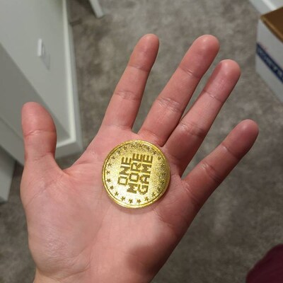 Metal Destiny Flip Coin for Gamers, Destiny Coin, Teen Coin for Gamers ...