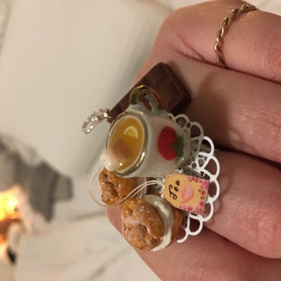 Caramel Pudding Ring Flan Ring Food Ring Food Jewelry - Etsy