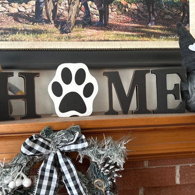 Home Letters, Interchangeable Seasonal Characters, Free Standing ...