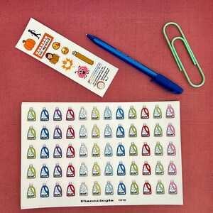 Star Checkbox Planner Stickers Star Stickers Checklist Agenda to Do ...