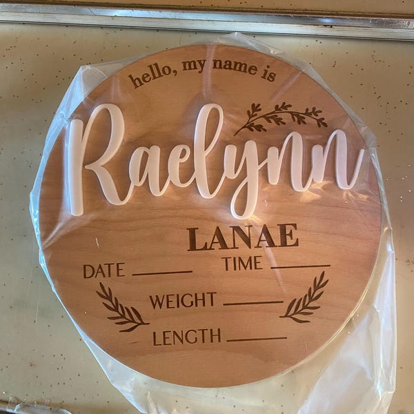 Custom Laser Cut Names Personalized Wedding Place Cards Guest Names ...