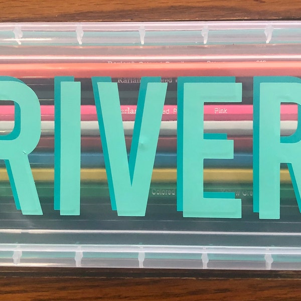 Shadow Block Font Monogram/ Monogram Sticker / Mongram Decal/ Car ...