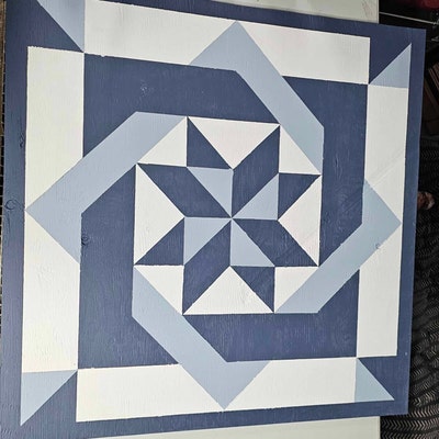 Mariners Compass Barn Quilt Pattern, PDF Pattern, Barn Quilts, DIY Barn ...