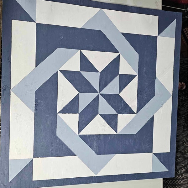 Carpenters Wheel Barn Quilt Pattern, PDF Pattern, Barn Quilts, DIY Barn ...