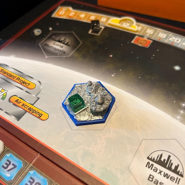 Card-appointed City/greenery Tiles (30 Tiles) Set I-X for Terraforming ...