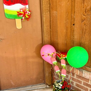 Welcome Door Hanger. Ice Cream Door Hanger. Summer Door - Etsy