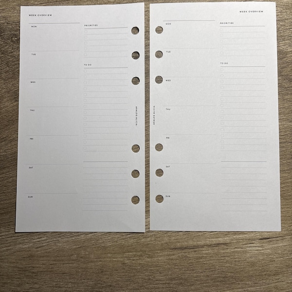 A5/half Letter Fillable Floral Section Covers and Editable Table of ...