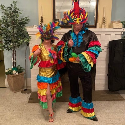 Brazilian Carnival Dancer Costume for Men, Rio and Samba Dancer Fancy ...