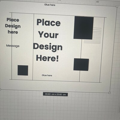 Rectangle Paddle Fan Template, Canva SVG, Png, 8.5x11 Sheet, Printable ...