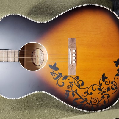 Guitar Skin Wrap Laminated Vinyl Sticker Decal for Any Guitar - Etsy