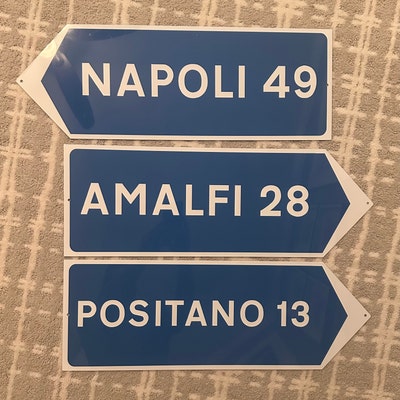 Modena Italian Style Metal Road Sign Man Cave Garage Sign - Etsy UK