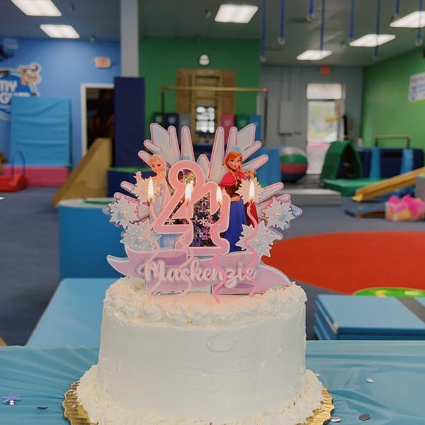 Boho Rainbow With Daisy Cake Topper Shaker - Etsy