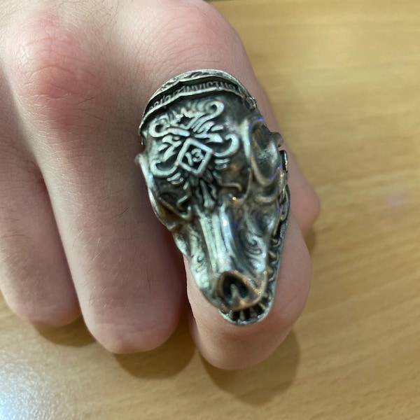 Days Gone Ring Deacon St. John Mongrels Morior Invictus Zinc Signet ...