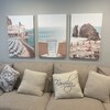 Neutral Beach Print Large Ocean Poster Coastal Decor Bedroom Boho Decor ...