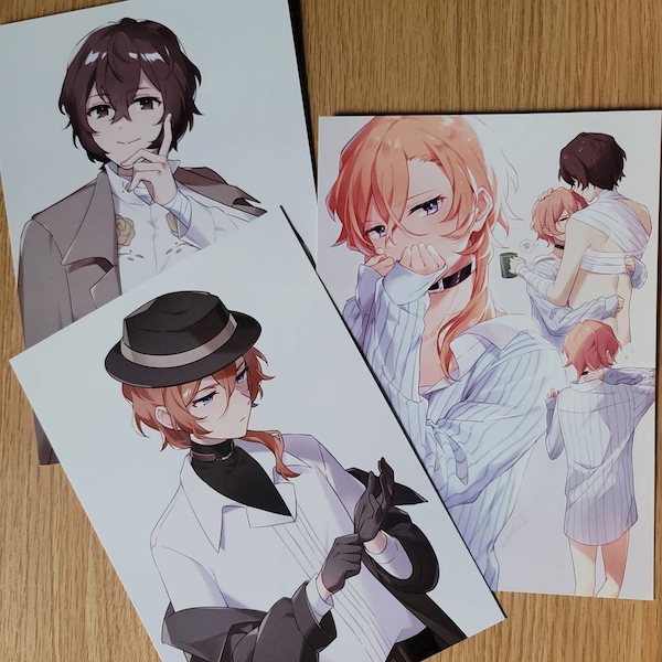 Bungou Stray Dogs Soukoku Enamel Pins Dazai and Chuuya - Etsy