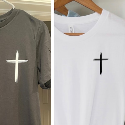 Minimalist Christian Cross Shirt, Religious Shirt, Faith Shirts, Gifts ...