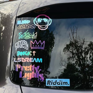 Electric Forest Decal / Sticker Electric Forest Car Decal - Etsy