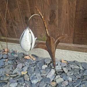 Metal Pheasant Garden Ornament Sculpture Art Handmade Recycled Metal ...