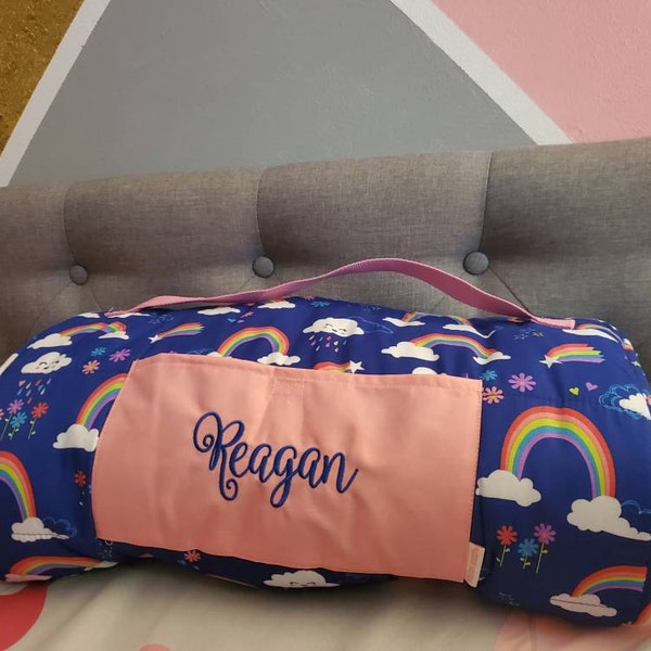 Nap Mat, Pre-k Nap Mat, Stephen Joseph, Rainbow Nap Mat, Personalized ...