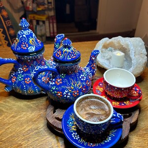 Handmade Turkish Breakfast Set, Decorative Bowl Set, Colorful Ceramic ...