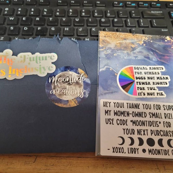 The Future is Inclusive Sticker, Diversity Stickers, Feminist Stickers ...