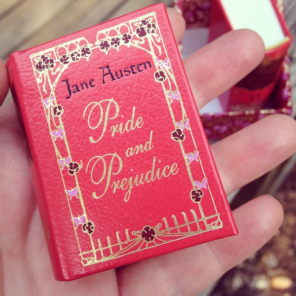 Pride and Prejudice 2 Vol Set by Jane Austen Miniature Book - Etsy