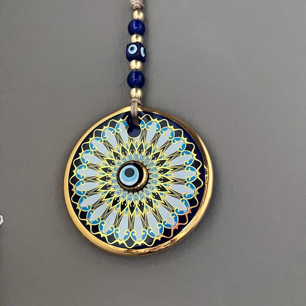 Turkish Evil Eye,evil Eye Wall Hanging,home Decor, Home Gift Idea ...