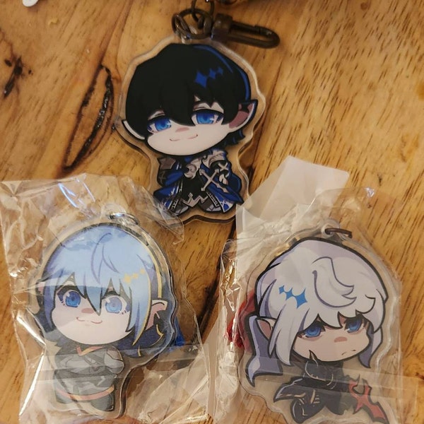 Final Fantasy 14 FFXIV 2.5inch Character Keychains: Wuk Lamat (NEW ...