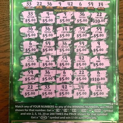 Lucky Lottery: Good Luck, Fortune, Big Wins - Etsy