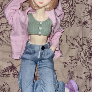 Casual Shorts Sweater for BJD 1/4 MSD 1/3 SD13 SD17 Uncle Doll - Etsy