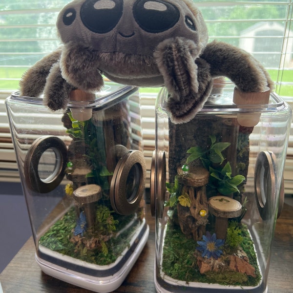 Jumping Spider Enclosure 5x5x9 Spider House, Spider Tank, Spider ...