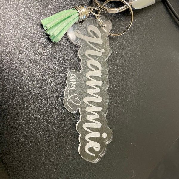 Mama Keychain With Kids Name, Mama Keychain, Customized Mom Keychain ...