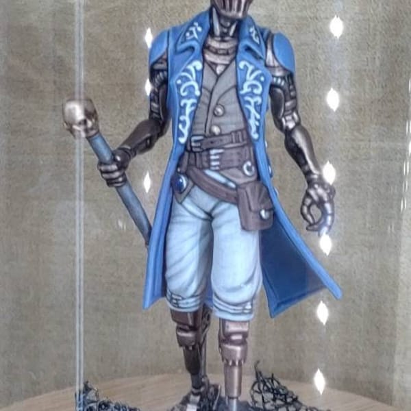 Automaton Mechanical Man Robot Miniature Table Top Games, Painting ...