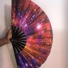 Ninja Star Hand Fan / Perfect for Avatar Kyoshi Warrior Cosplay / Loud ...