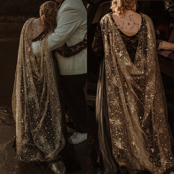 POPPY - Colourful Wildflower Embroidered Wedding Veil. Handmade to ...