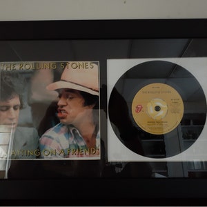 45 Rpm Record Picture Frame Displays Sleeve and 7 Vinyl - Etsy