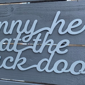 Custom Sign, Custom Metal Word Sign, Steel Lettering, Metal Sign ...