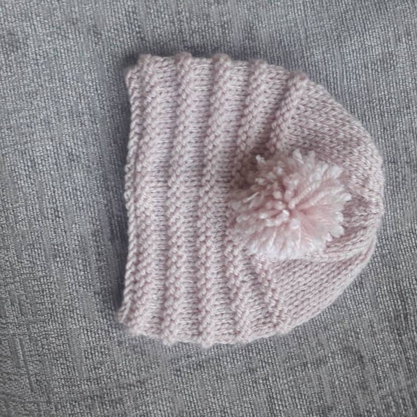 BABY Turban Hat Knitting Pattern, Hat Pattern for Preemie/newborns, PDF ...