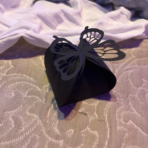 Butterfly Box SVG Butterfly Gift Box Template Twist Box SVG No Glue Box ...