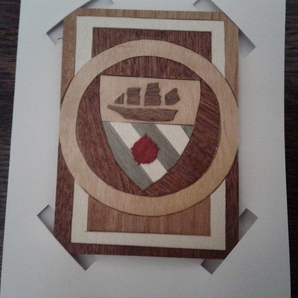 Up to the Mark: Marquetry Woodwork Craft Kit From UK for Adults ...