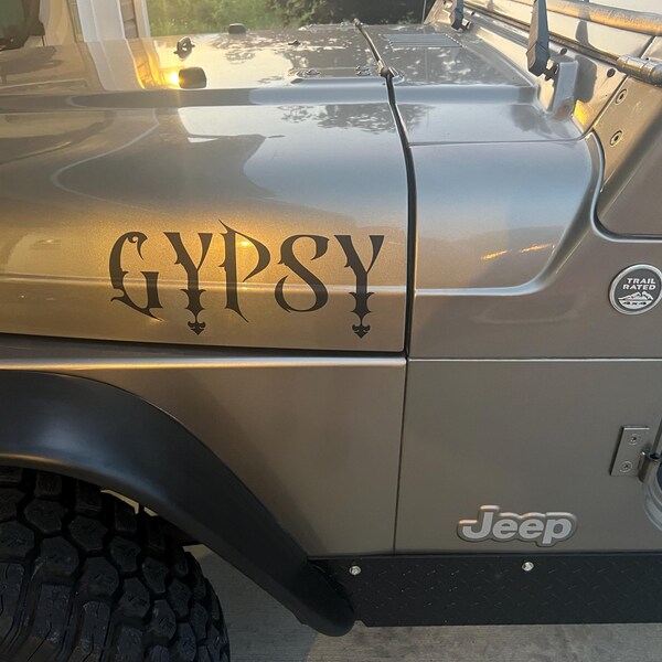 Custom Beach Wrangler/gladiator Dashboard Glove Box Vinyl Decal Sticker ...