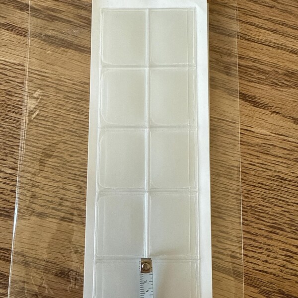 20 Plastic Necklace Display Pouches, Self-adhesive, Holds Loose ...