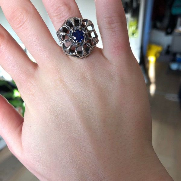 Women's Vintage Vine Wedding Band Ring With Scrolls - Etsy